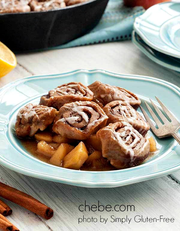 Chebe Cinnamon Apple Pinwheel Cobbler - Chebe Recipes
