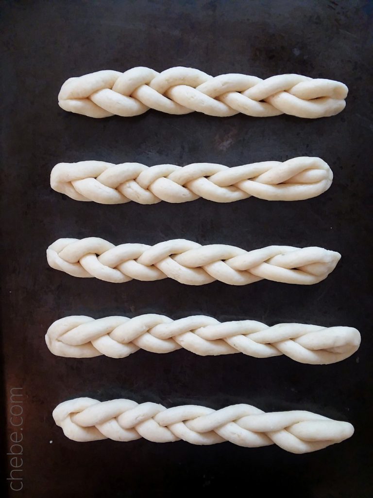 Braided Breadsticks - Chebe Recipes