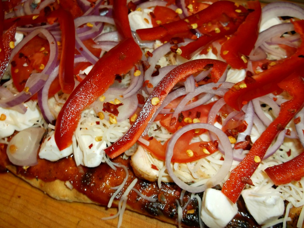 Grilled Chebe BBQ Chicken Pizza - Chebe Recipes