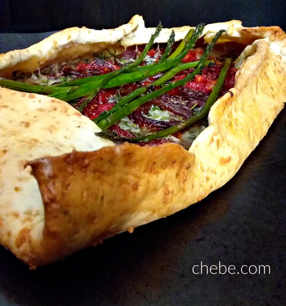 Chebe Galette with Sundried Tomatoes, Roasted Garlic, & Mushrooms ...