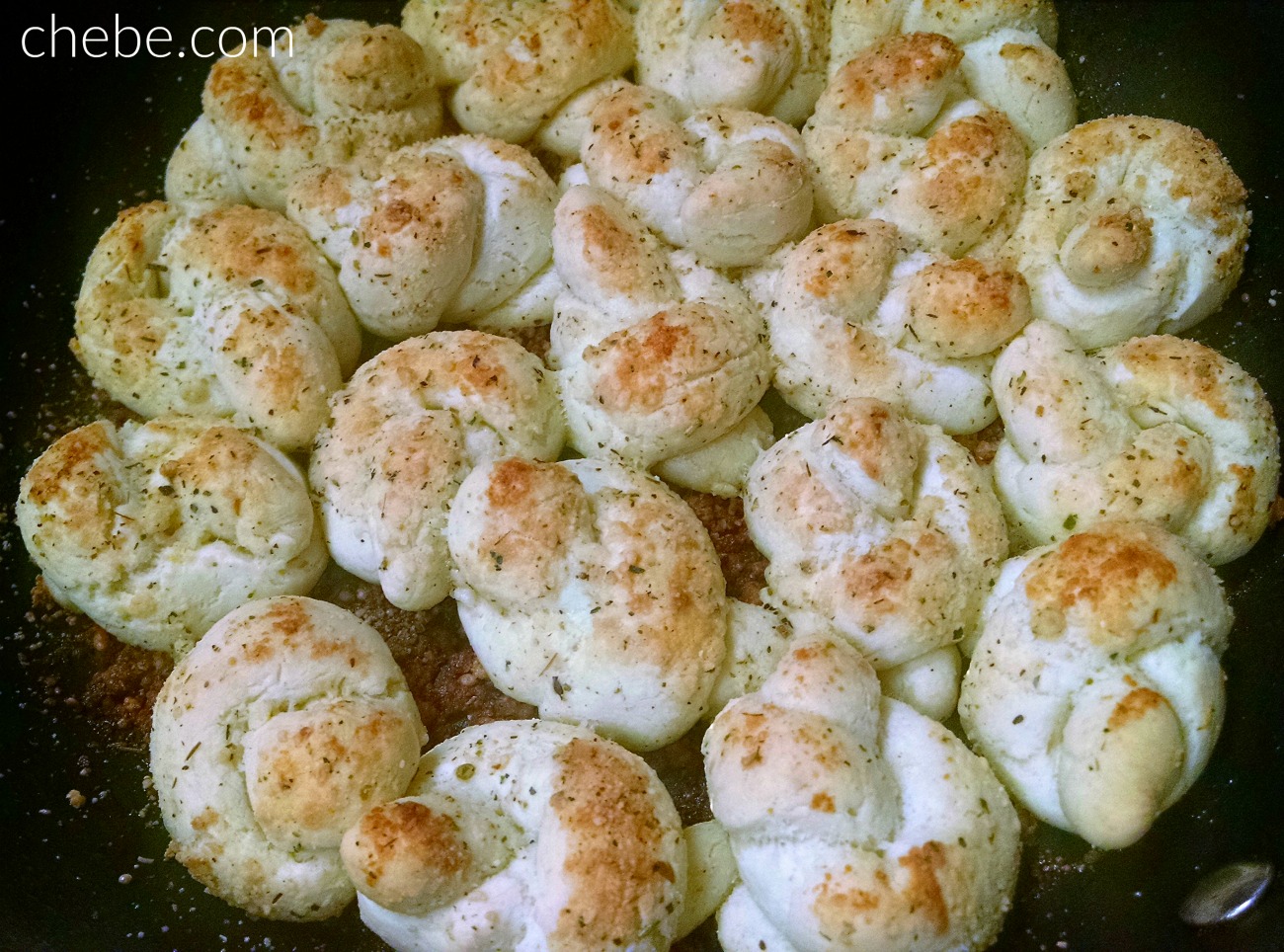 Chebe Garlic Knots - Chebe Recipes