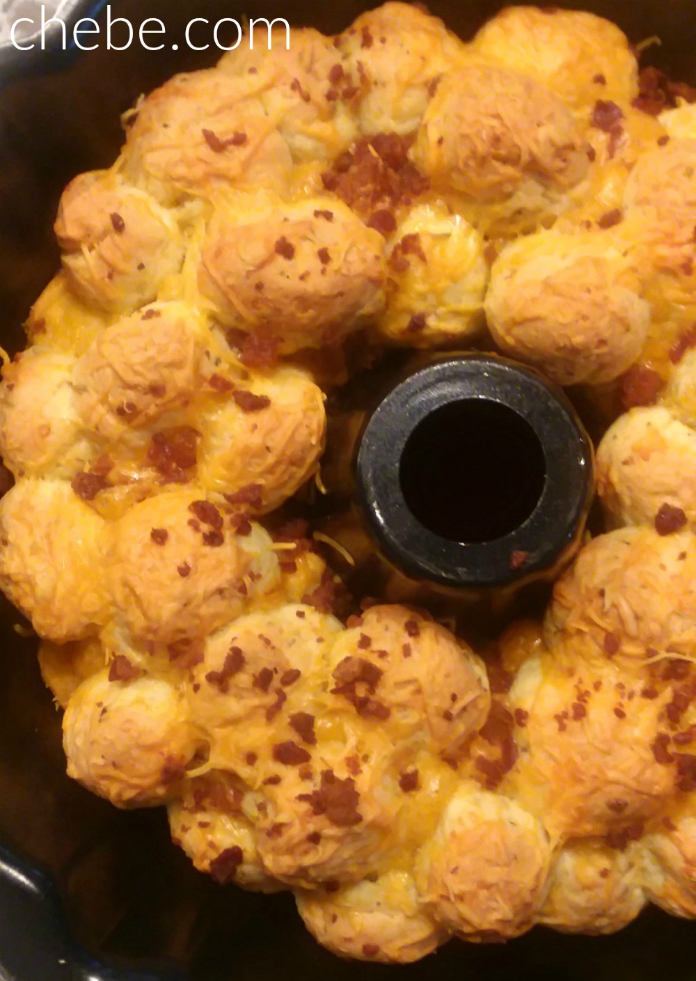 Chebe Bacon and Cheddar Monkey Bread - Chebe Recipes