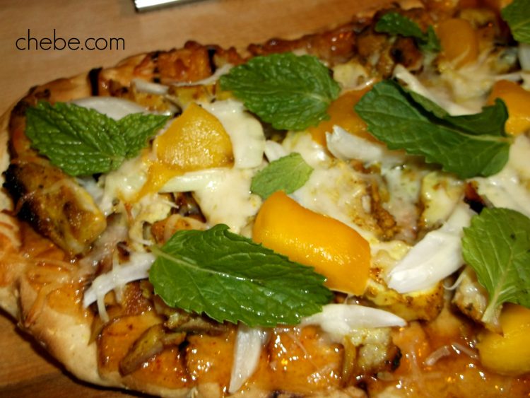 Grilled Mango Chutney Pizza with Rustic Crust - Chebe Recipes