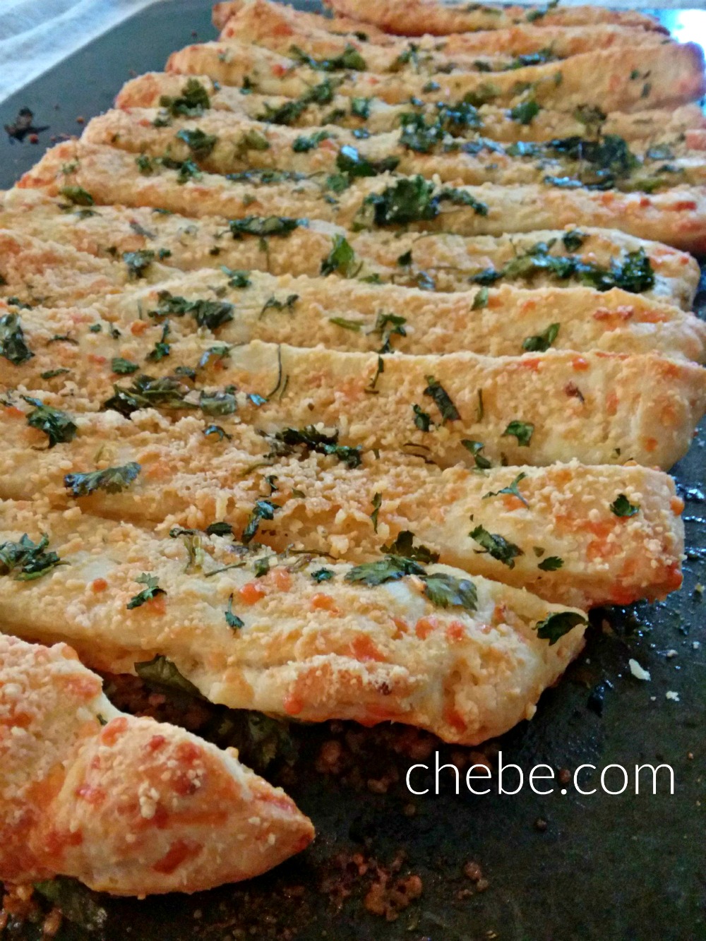 Chebe Parmesan Garlic Bread Strips - Chebe Recipes