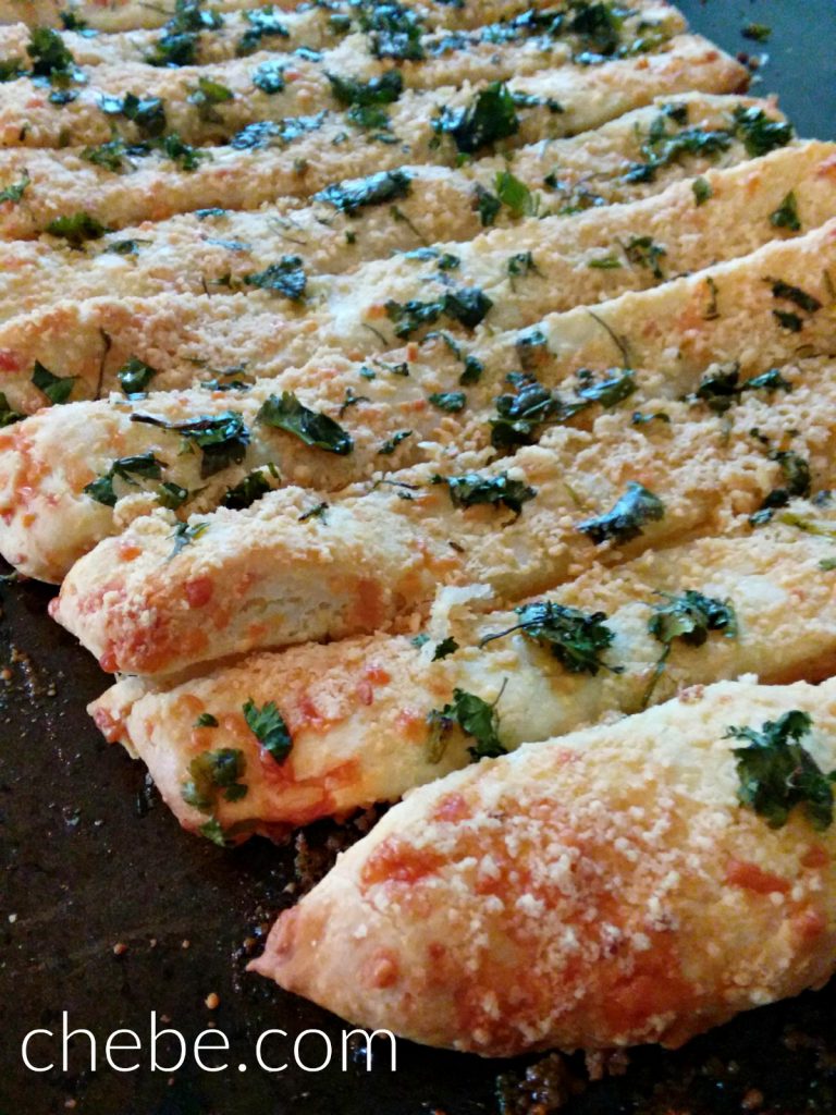 Chebe Parmesan Garlic Bread Strips - Chebe Recipes