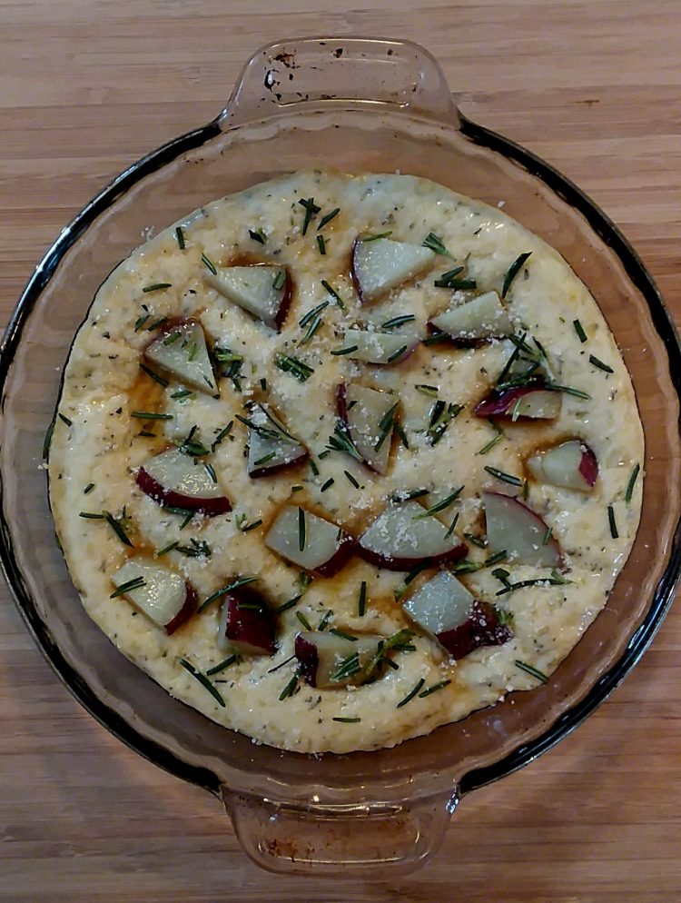 Potato Rosemary Focaccia - Chebe Recipes